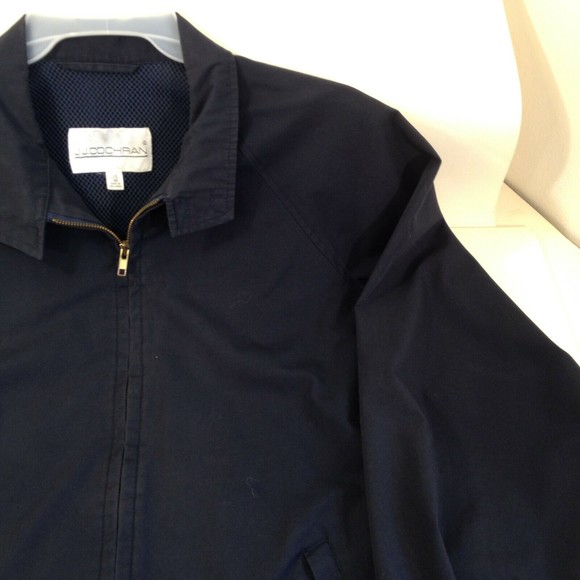 JJ Cochran | Jackets & Coats | Vintage Jj Cochran Dark Navy Blue Light ...